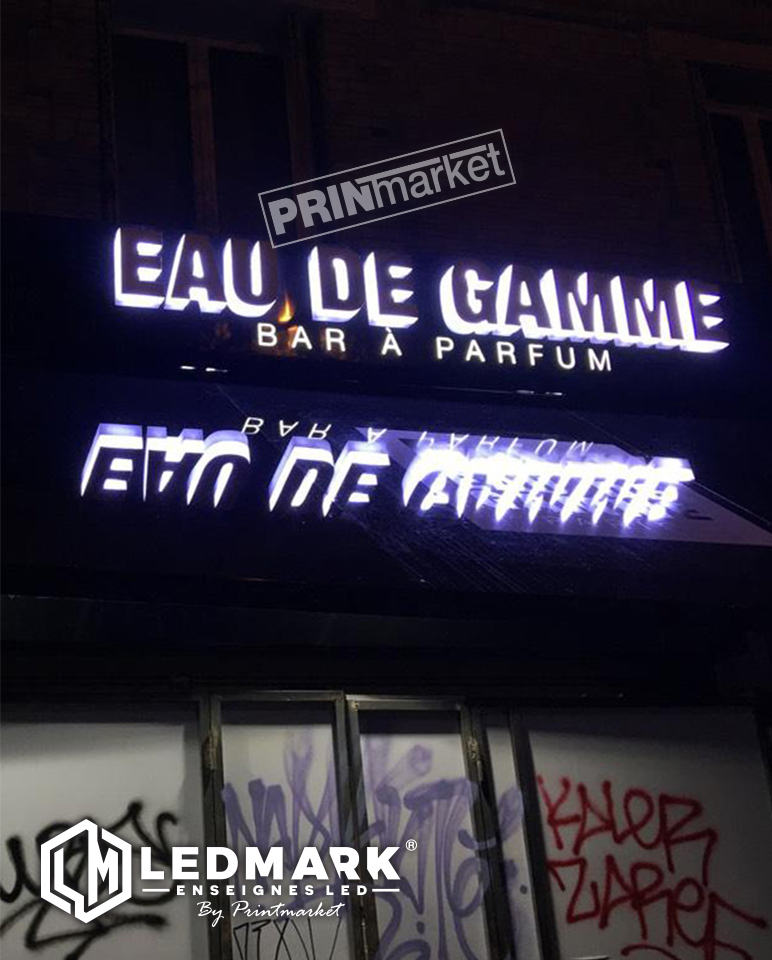 LEDMARK by PrintMarket - Création d'enseignes LED lumineuses à Paris