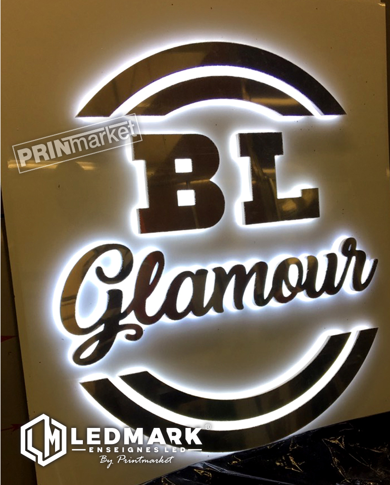 LEDMARK by PrintMarket - Création d'enseignes LED lumineuses à Paris