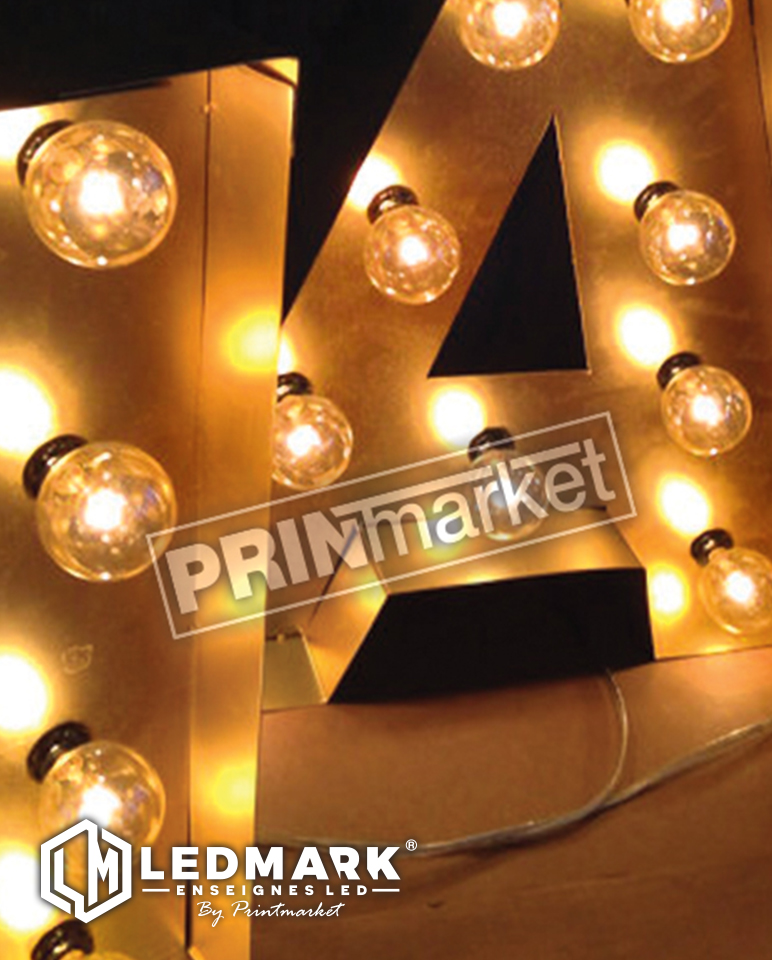LEDMARK by PrintMarket - Création d'enseignes LED lumineuses à Paris