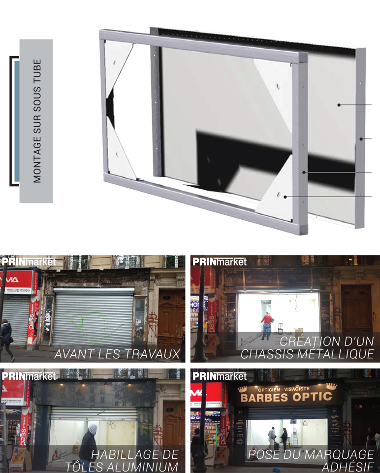 LEDMARK by PrintMarket - Création d'enseignes LED lumineuses à Paris