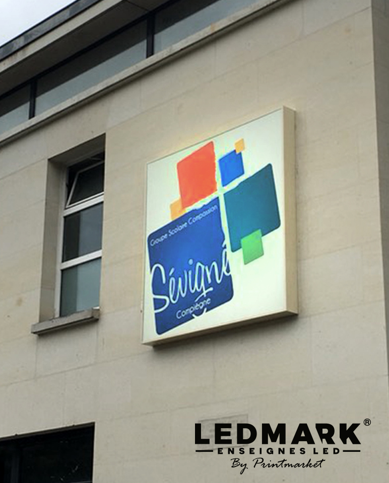 LEDMARK by PrintMarket - Création d'enseignes LED lumineuses à Paris